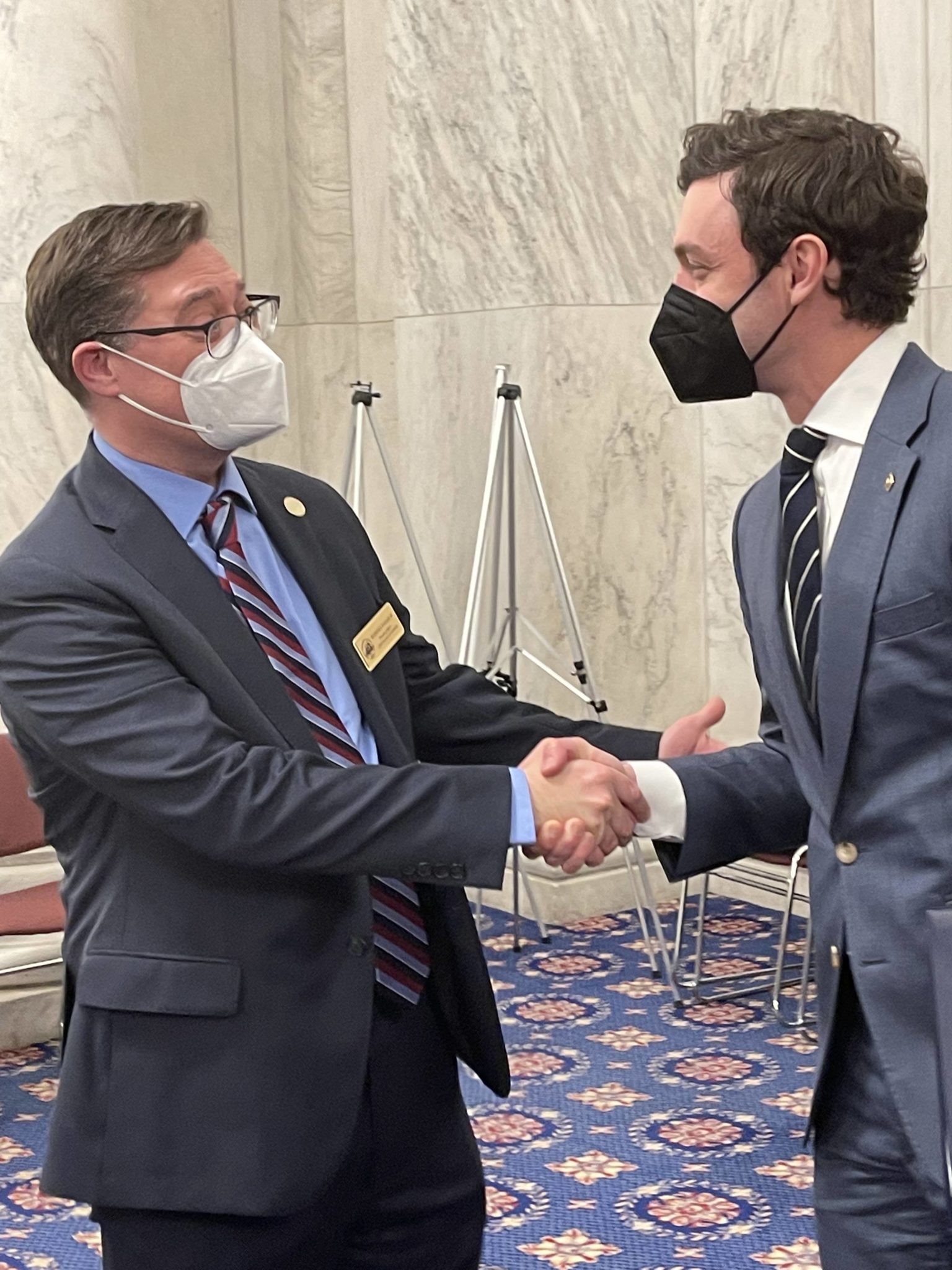 Commissioner Robert Patrick Meets with Senators in DC to Advocate for ...